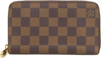 Louis Vuitton Portefeuille moyen (bi-pli) Pre-owned - Femme - Pre-owned - Brun - Taille: ONE Size