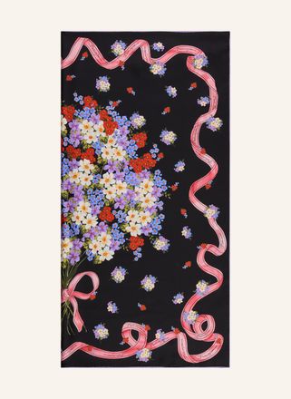 Dolce & Gabbana Seidentuch schwarz