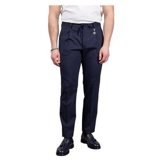 Manuel Ritz Homme, Pantalons, Bleu, Taille: L Chinos