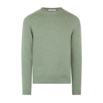 Boglioli Homme, Pulls, Vert, Taille: XL Pull ras du cou en laine et cachemire