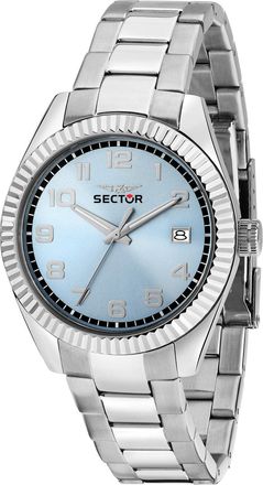 Sector Montre en acier inoxydable