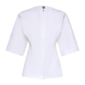 Jacquemus Femme, Blouses et Chemises, Blanc, Taille: 36 FR Moisson Shirt