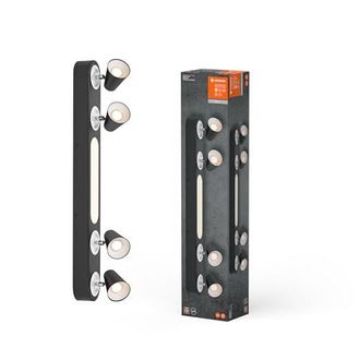 Ledvance Decor SP Neptune 708MM 27W SEL BK LEDV, 27 W, Noir, 4 projecteurs