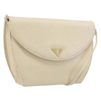 Saint Laurent Pre-owned Vintage Schultertasche - - Pre-owned - Damen - Beige - ONE SIZE