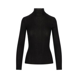 Agnona Rollkragenpullover - - Knitwear - Damen - Schwarzk - XS