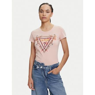 Guess T-Shirt W5YI08 J1314 Orange Regular Fit