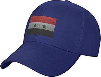 Generic Casquette Baseball Drapeau De La Syrie Chapeau De Golf Casual,Anti Soleil Casquette De Baseball pour Randonn&eacute;e Sport Homme