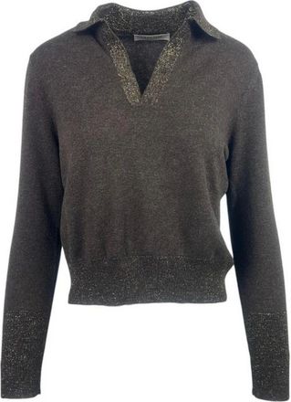 La Fileria Damen, Strickwaren, Braun, XSGr&ouml;&szlig;e