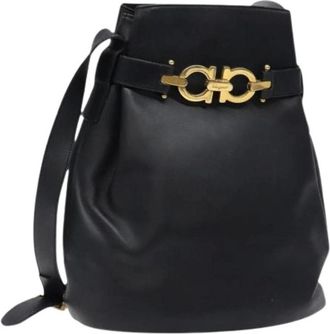 Ferragamo Damen, Pre-Owned, Schwarzk, ONE SIZEGröße