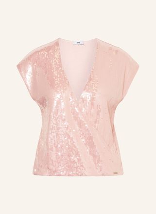 Cinque Cinque Blusenshirt Cifronzolo Mit Pailletten rosa