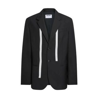 Moschino Giacca Tailor - - Jackets - Herren - Schwarzk - M