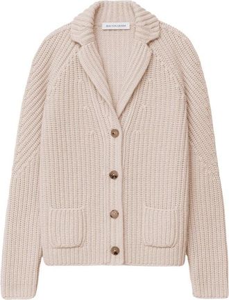 Iris Von Arnim Damen Strickjacke aus Kaschmir GWENDOLYN Slim Fit