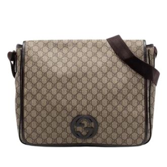 Gucci unisex, Pre-owned, Beige, Taille: ONE Size Sac Messenger Pre-owned