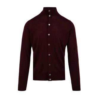 FILIPPO DE LAURENTIIS Blusotto Cardigan - - Knitwear - Herren - Rot - XL