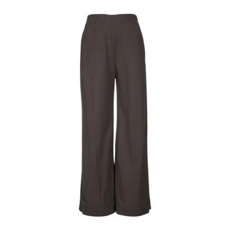 Harris Wharf London Flared Hosen Rayon - - Trousers - Damen - Grau - M
