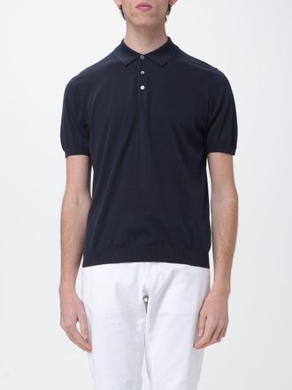 Drumohr Polo Homme couleur Bleu