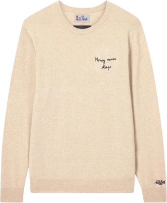 MC2 Saint Barth Heron Pullover - - Knitwear - Herren - Beige - ONE SIZE