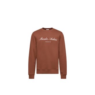 Moncler Moncler Cotton Blend Logo Sweatshirt, Men, Brown, Size: 3xl