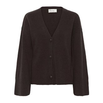 MY ESSENTIAL WARDROBE Damen, Strickwaren, Braun, SGröße