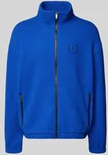 Calvin Klein Fleecejacke aus Woll-Mix