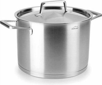 Lacor Edelstahltopf mit Deckel, Inhalt 3,5 Liter, 18 cm