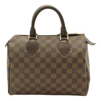 Louis Vuitton Sac &agrave; main Damier en toile Pre-owned - Femme - Pre-owned - Brun - Taille: ONE Size