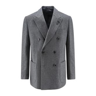 Lardini Woll-Kaschmir-Blazer - - Jackets - Herren - Grau - L