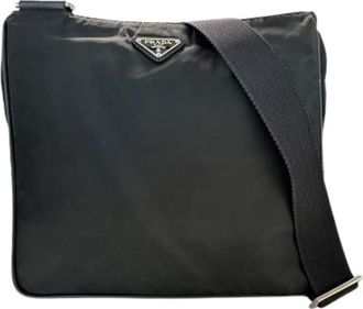 Prada Sac bandouli&egrave;re vintage doccasion - Homme - Pre-owned - Noir - Taille: ONE Size
