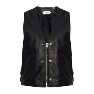Versace Nappa Weste - - Jackets - Herren - Schwarzk - M
