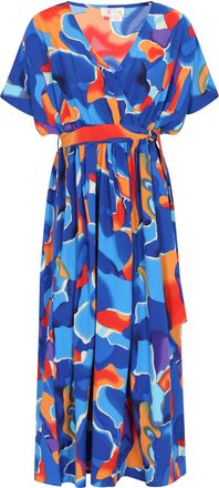 Izia Kleid Frauen orange mehrfarbig