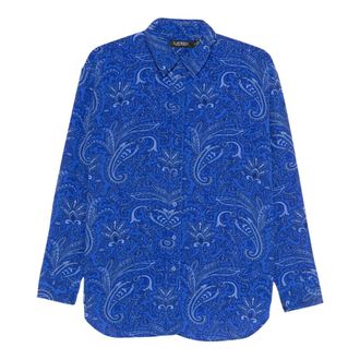 Ralph Lauren Poly Cdc Hemd - - Blouses & Shirts - Damen - Blau - S