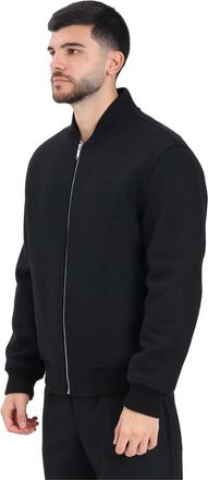 Selected Homme, Vestes, Noir, Taille: XL Bomber Noir Design Minimaliste