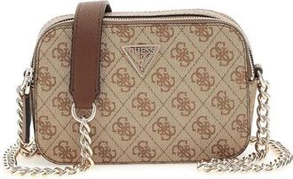 Guess Noelle Ii Appareil photo bandouli&egrave;re, Logo Latte/Marron, taille unique