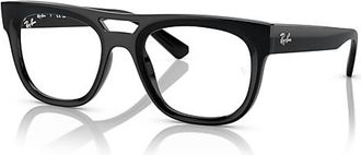 Ray-Ban Lloyd Optics Bio-based Schwarz Fassung Klar Glas Polarisiert 52-21