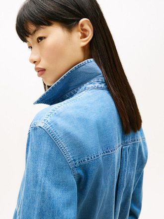 Tommy Jeans Jeansbluse REGULAR FIT SHIRT