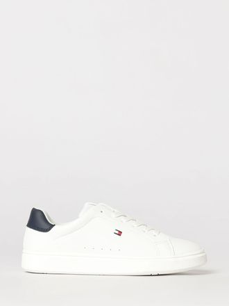 Tommy Hilfiger Low-Top Sneaker aus Leder f&uuml;r Jungen mit Monogramm-Print