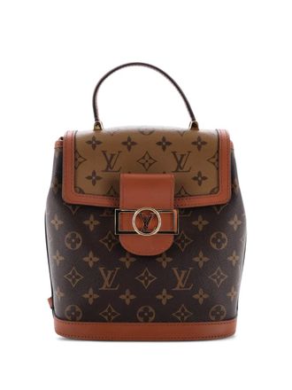 Louis Vuitton Dauphine Reverse Monogram Canvas PM backpack - Marron