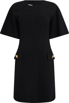 Moschino Femme, Robes, Noir, Taille: 38 FR Robe Courte Raffin&eacute;e