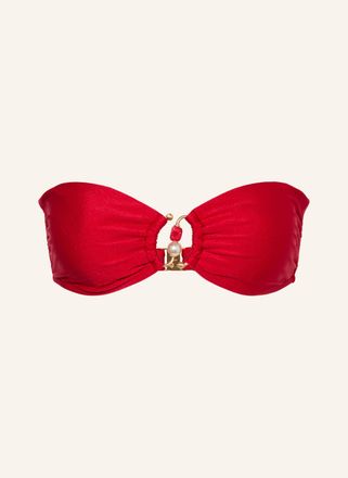 Seafolly Bandeau-Bikini-Top Palermo rot