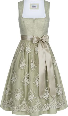 N&uuml;bler Dirndl N&Uuml;BLER Mini Dirndl Kisha, Damen, Gr. 32, EURO, gr&uuml;n, Obermaterial: 90% Leinen LI. 10% Polyester PES., Kleider, Topseller