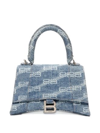 Balenciaga sac port&eacute; &eacute;paule monogramm&eacute; (ann&eacute;es 2010-2020) - Bleu