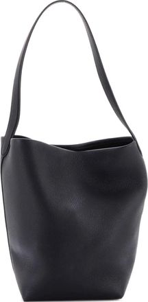 The Row N/S Park Tote Leather Medium shoulder bag - Schwarz