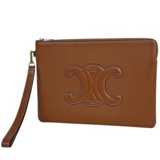 Celine Pre-owned Vintage Clutch bag - - Pre-owned - Damen - Braun - ONE SIZE
