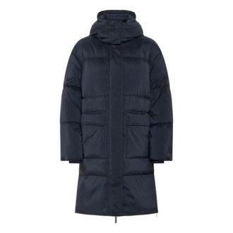 Part Two Femme, Manteaux, Bleu, Taille: 40 FR &Eacute;l&eacute;gant manteau bleu marine v&ecirc;tements dext&eacute;rieur