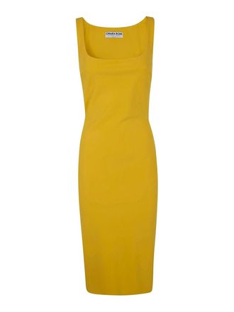 La Petite Robe Di Chiara Boni Knielanges Kleid - Metallic