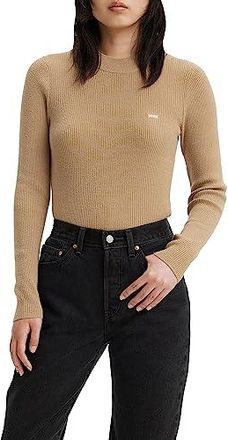 Levi's Crew Rib Sweater Sweatshirt Femme Travertine S
