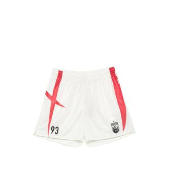 Represent Spike Logo-patch Panelled Shorts