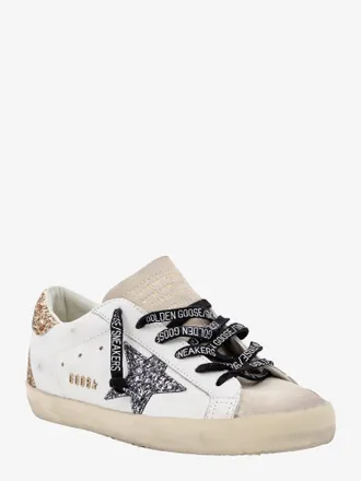 Golden Goose Womens Sneakers Super-Star White Leather Trainers