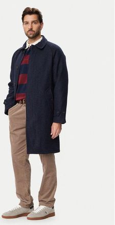 Polo Ralph Lauren Wollmantel 710B15989001 Dunkelblau Regular Fit