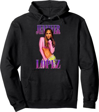 Jennifer Lopez Pink Pose Pullover Hoodie